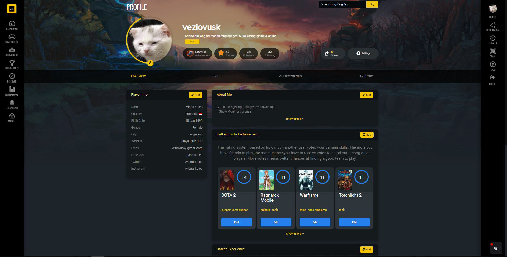 Viona Kaleb | Front-End Developer